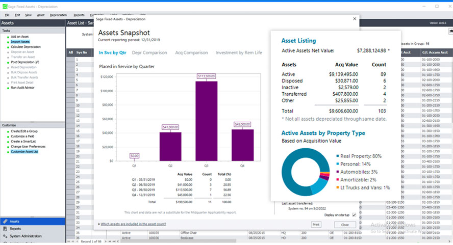Sage Fixed Asset Management Software Solutions Texas